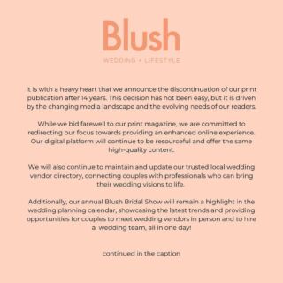 Blush Magazine | The Magazine